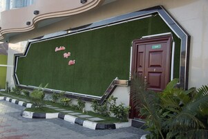 Entrada do alojamento