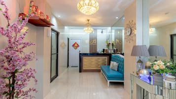 Sala de estar do lobby