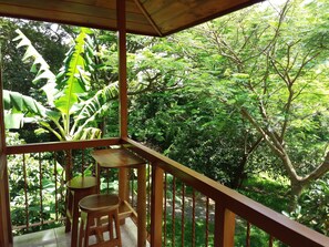 Cabana tradicional, sacada | Sacada