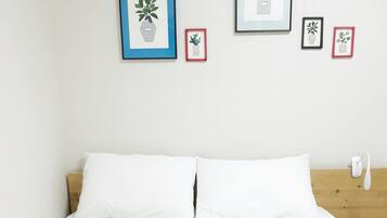Quarto Duplo | Quartos insonorizados, Wi-fi grátis, roupa de cama fornecida