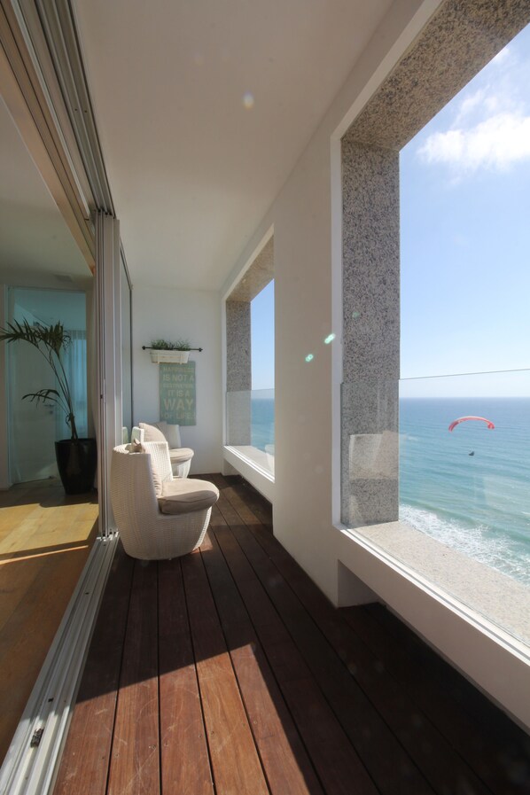 Apartamento de Luxo, 3 quartos, vista para o mar | Vista do quarto