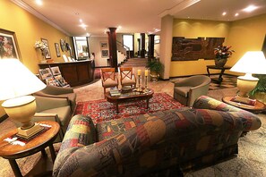 Sala de estar do lobby