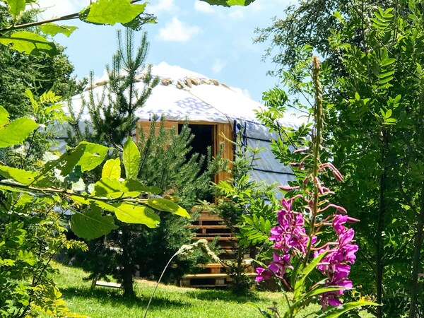 Eco Yourte Les Airelles - Auvergne