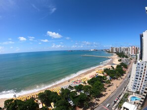 Apartamento Luxo para 6 Pessoas, 2 Quartos, Vista Mar | Vista para a praia ou o mar
