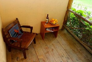 Quarto Twin Clássico, 2 camas individuais | Varanda