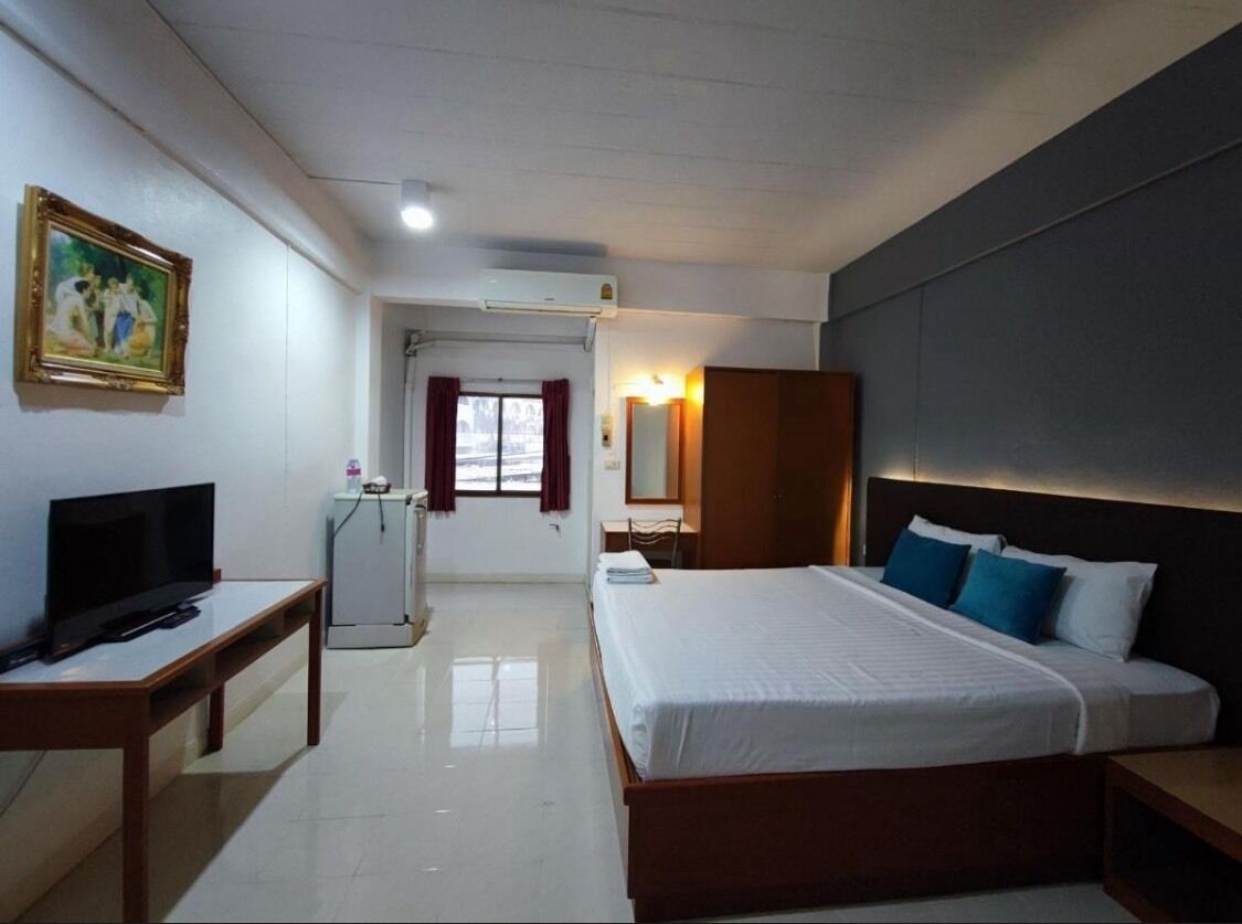 Quarto casal standard, 1 cama de casal | Escrivaninha, quartos à prova de som, Wi-Fi de cortesia