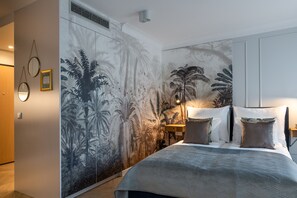 Suíte estúdio conforto | Roupas de cama premium, individualmente decorados