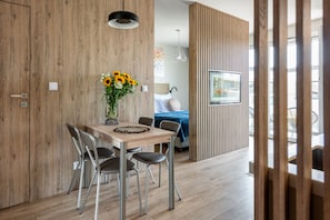 Apartamento panorâmico | Área de estar