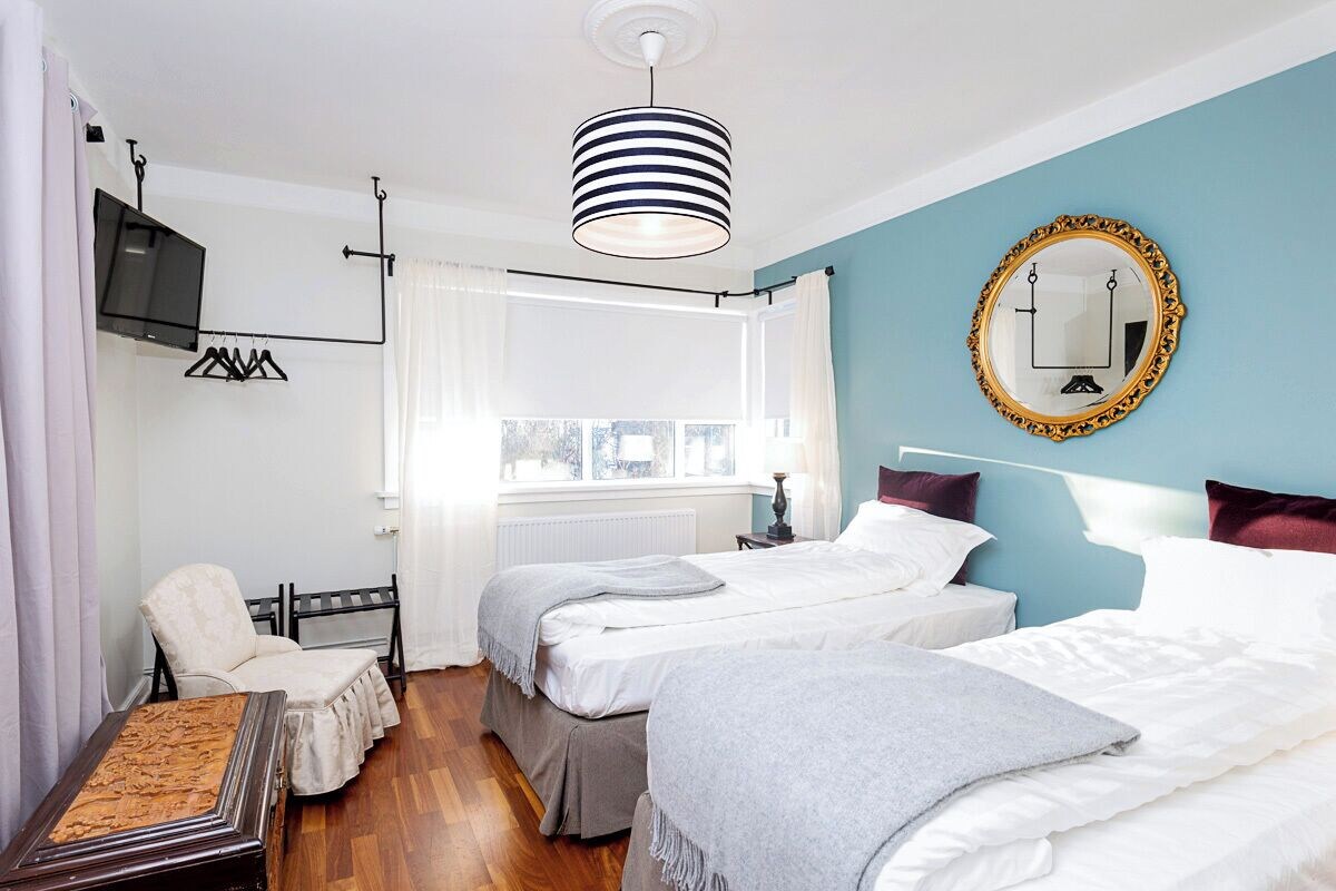 Superior Suite with balcony ( 8 persons, 2nd floor) | Roupa de alta qualidade, edredões de penas 
