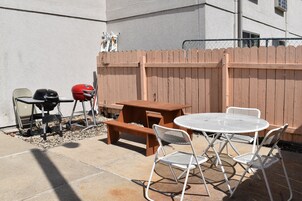 Espaço exterior para banquetes