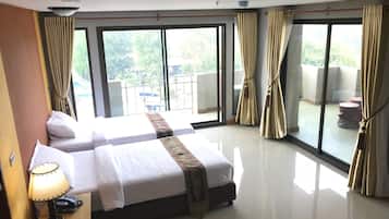 Riverview Suite Single Room | 1 quarto, cofre no quarto, secretária, camas desdobráveis