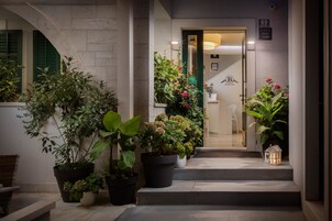 Entrada do alojamento