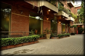 Fachada da propriedade