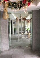 Entrada do alojamento