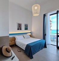 Quarto Duplo, varanda, vista para o mar | Secretária, cortinas/cortinados opacos, quartos insonorizados 