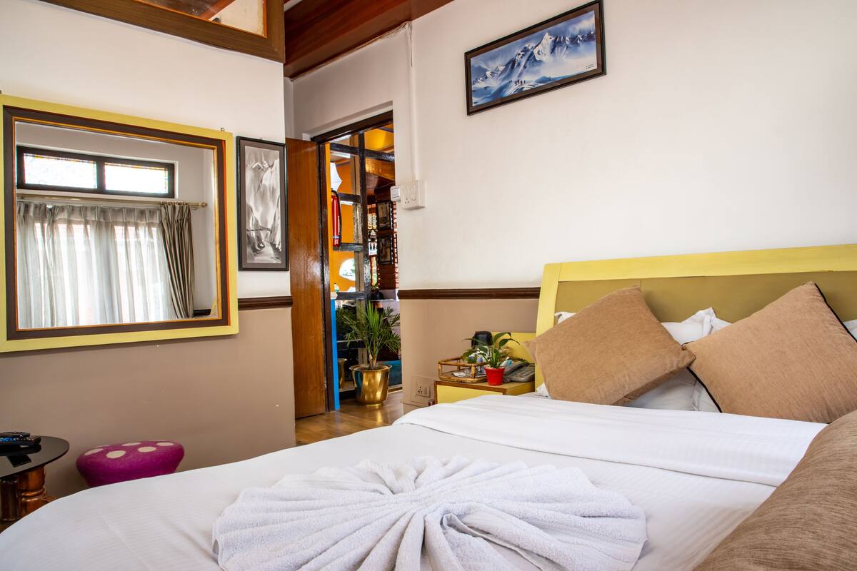 Quarto Duplo Deluxe, 1 quarto | 1 quarto, lençóis de algodão egípcio, roupa de alta qualidade 