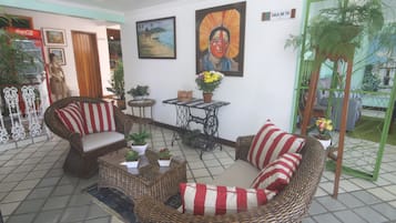 Sala de estar do lobby