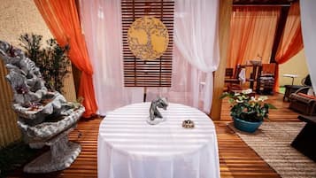 Recepção do spa