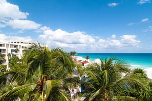 Suite-Estúdio Superior, vista para o oceano | Vista para a praia ou o mar