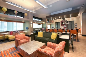 Sala de estar do lobby