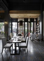 Café da manhã, almoço e jantar; culinária americana 