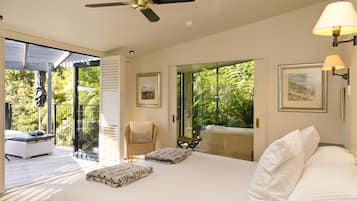 Villa de Luxo, 2 quartos, piscina privativa (Tatamoana) | Roupa de alta qualidade, secretária, ferro/tábua de engomar
