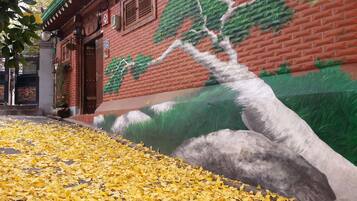 Entrada do alojamento