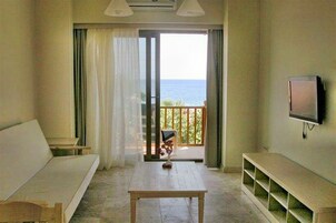 Vista para a praia ou o mar