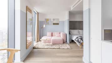 Locke Studio | 1 quarto, roupa de alta qualidade, cofre no quarto, secretária