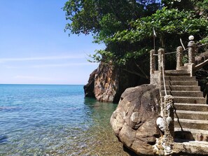 Vista para a praia ou o mar
