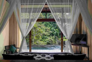 Quarto (Jungle Pool View) | 1 quarto, roupa de alta qualidade, cofre no quarto 