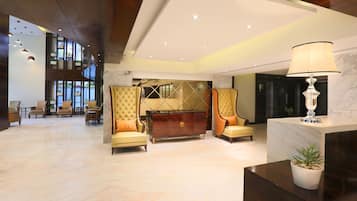 Sala de estar do lobby