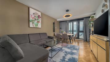 Suite Deluxe, 2 quartos | Sala de estar