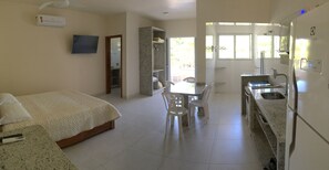 Estúdio | Wi-Fi de cortesia, roupa de cama