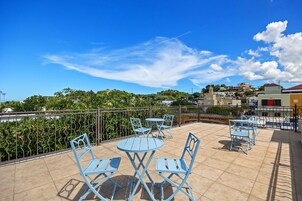 Terraço no piso superior