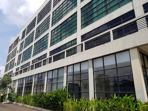 Entrada do alojamento