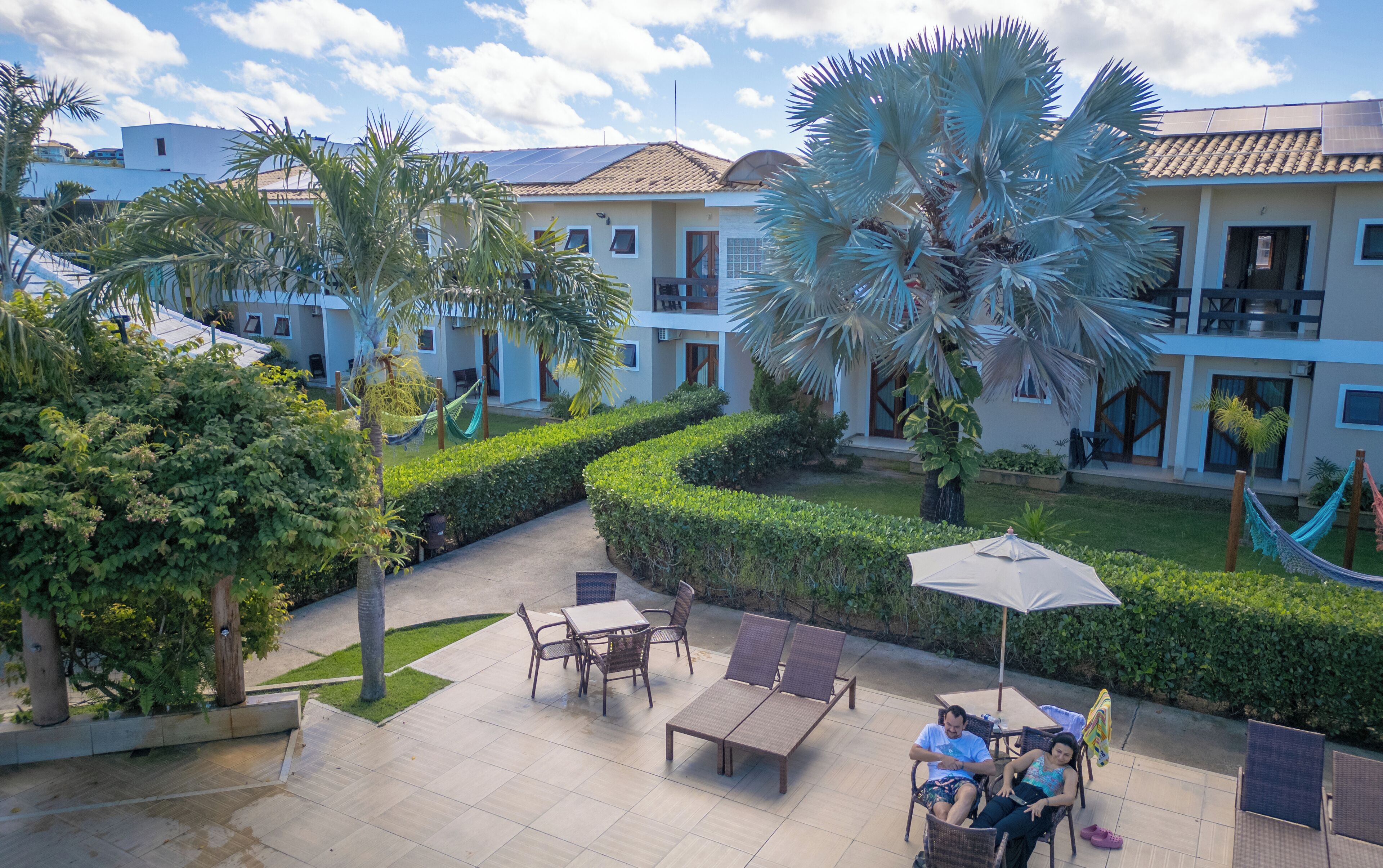 Terrenos do alojamento