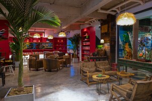 Sala de estar do lobby