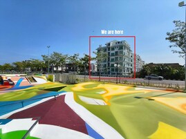 Estúdio, 1 cama de casal (Room) | Cofre com capacidade para portátil, secretária, ferro/tábua de engomar 