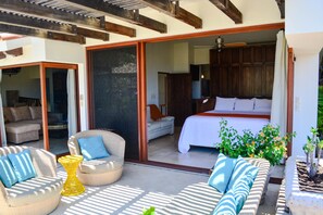 Villa Premium, 3 quartos, vista para a baía | Terraço/pátio interior