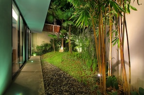 Vista para o jardim