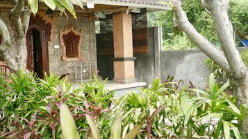 Quarto casal ou duplo, vista para o oceano | Terraço/pátio