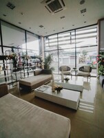 Sala de estar do lobby