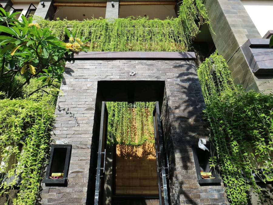 Entrada da propriedade