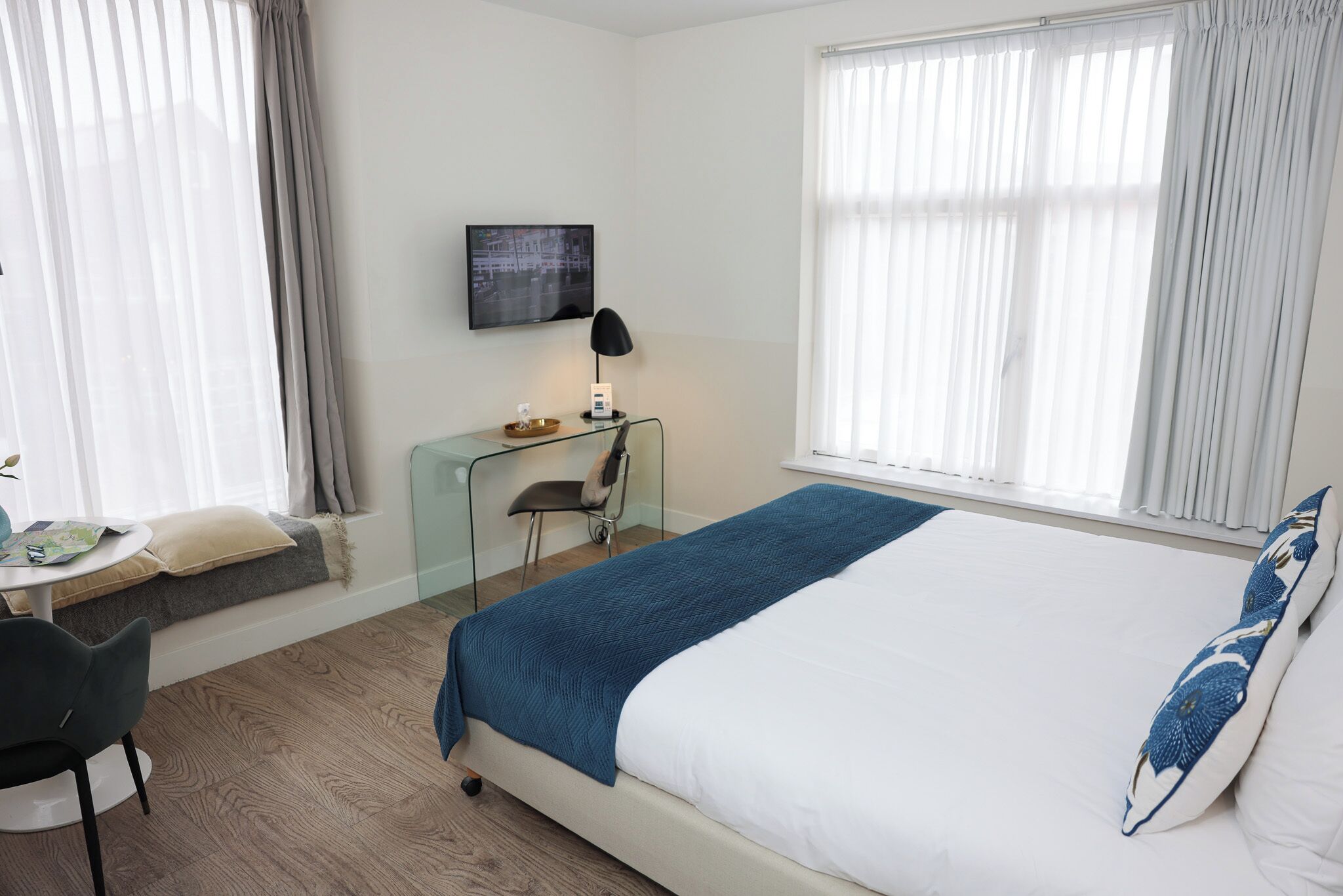 Quarto Duplo Standard | Wi-fi grátis, roupa de cama fornecida 