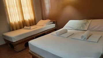 Wi-fi grátis, roupa de cama fornecida