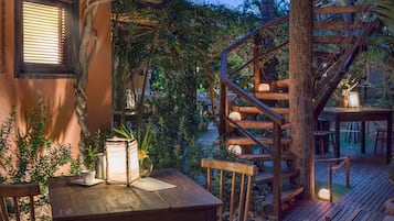 Suite Com Jardim Tropical | Vista do quarto