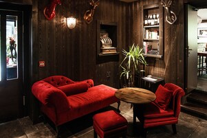 Sala de estar do lobby