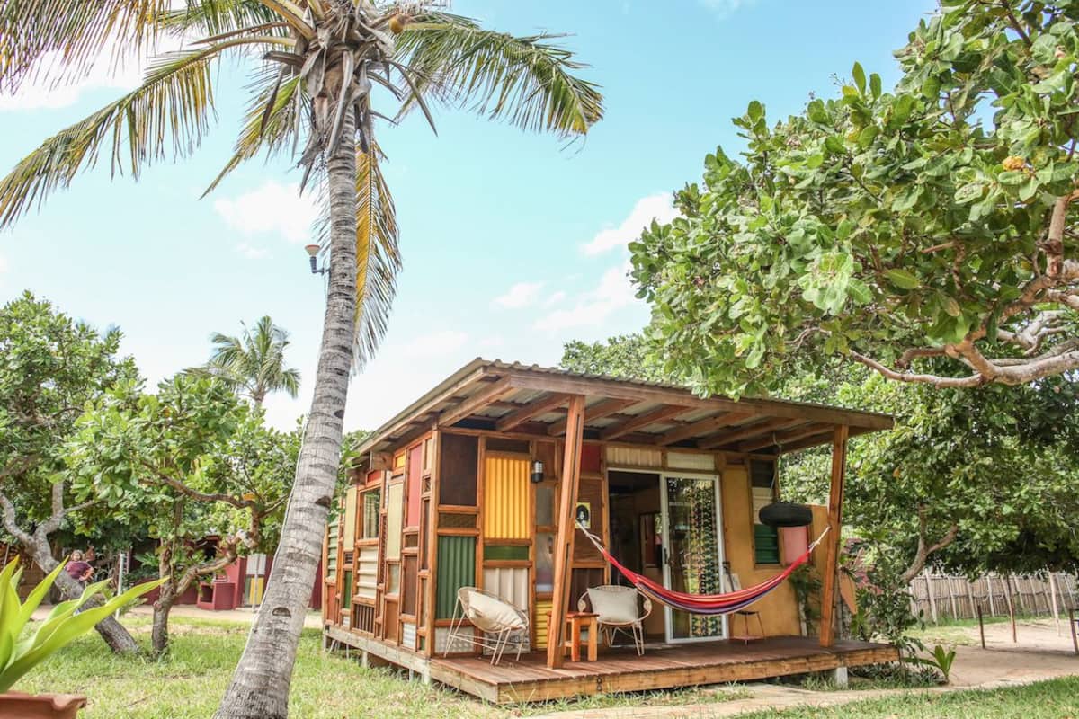 Private ensuite cabin "Diana Ross" | 1 quarto, roupa de cama fornecida