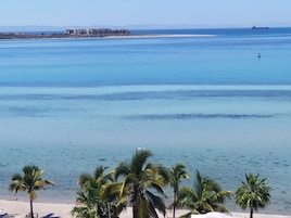 Vista para a praia ou o mar